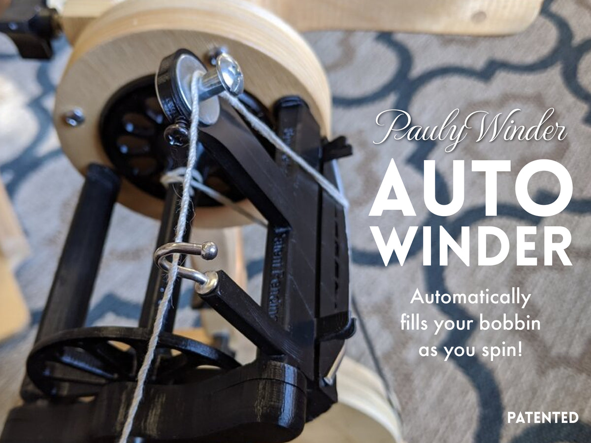 SpinPerfect PaulyWinder: Gearless Automatic Yarn Winding Flyer ...